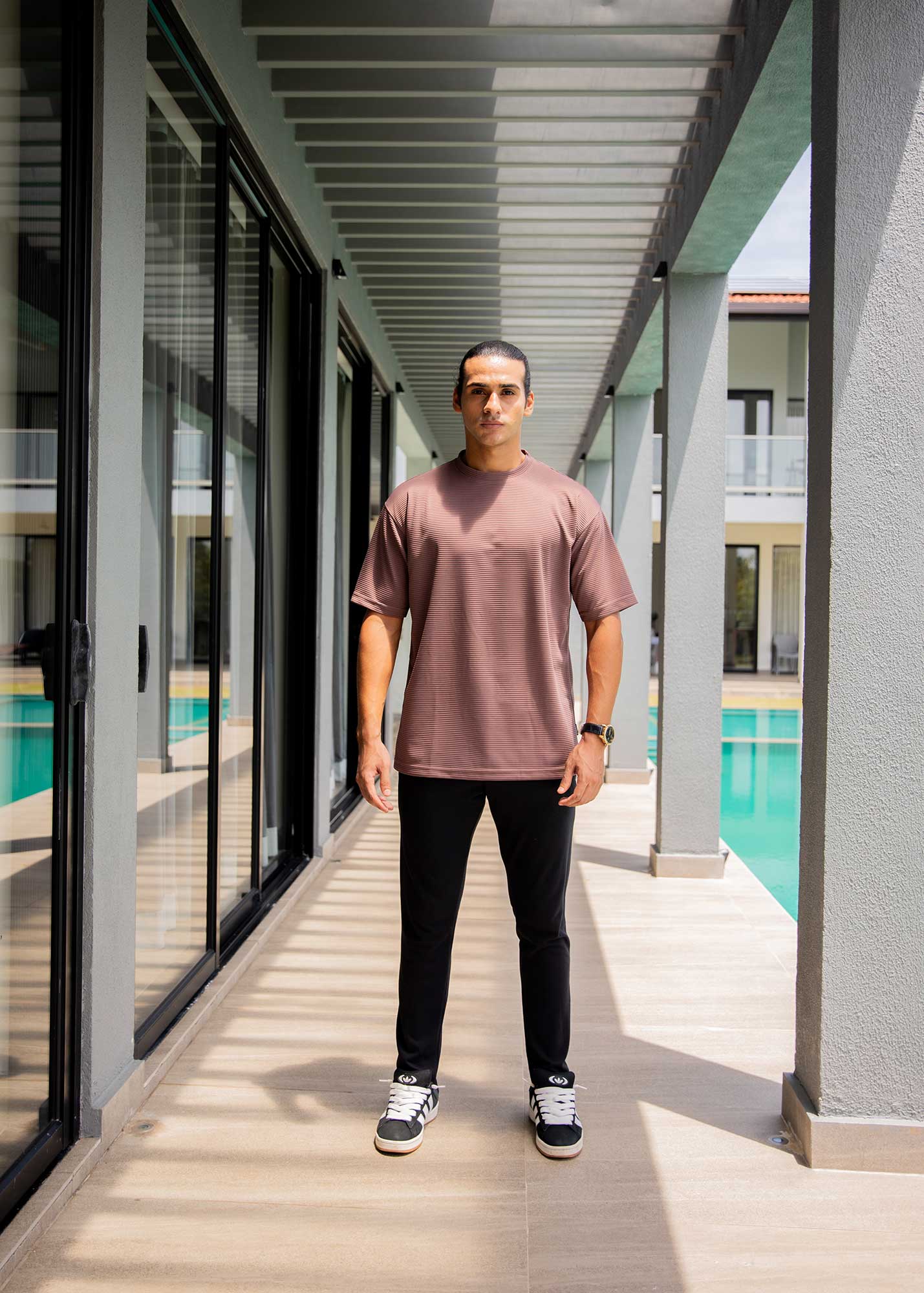 VENOM Pro | Textured Stripe Oversize Tee – VENOM GEAR